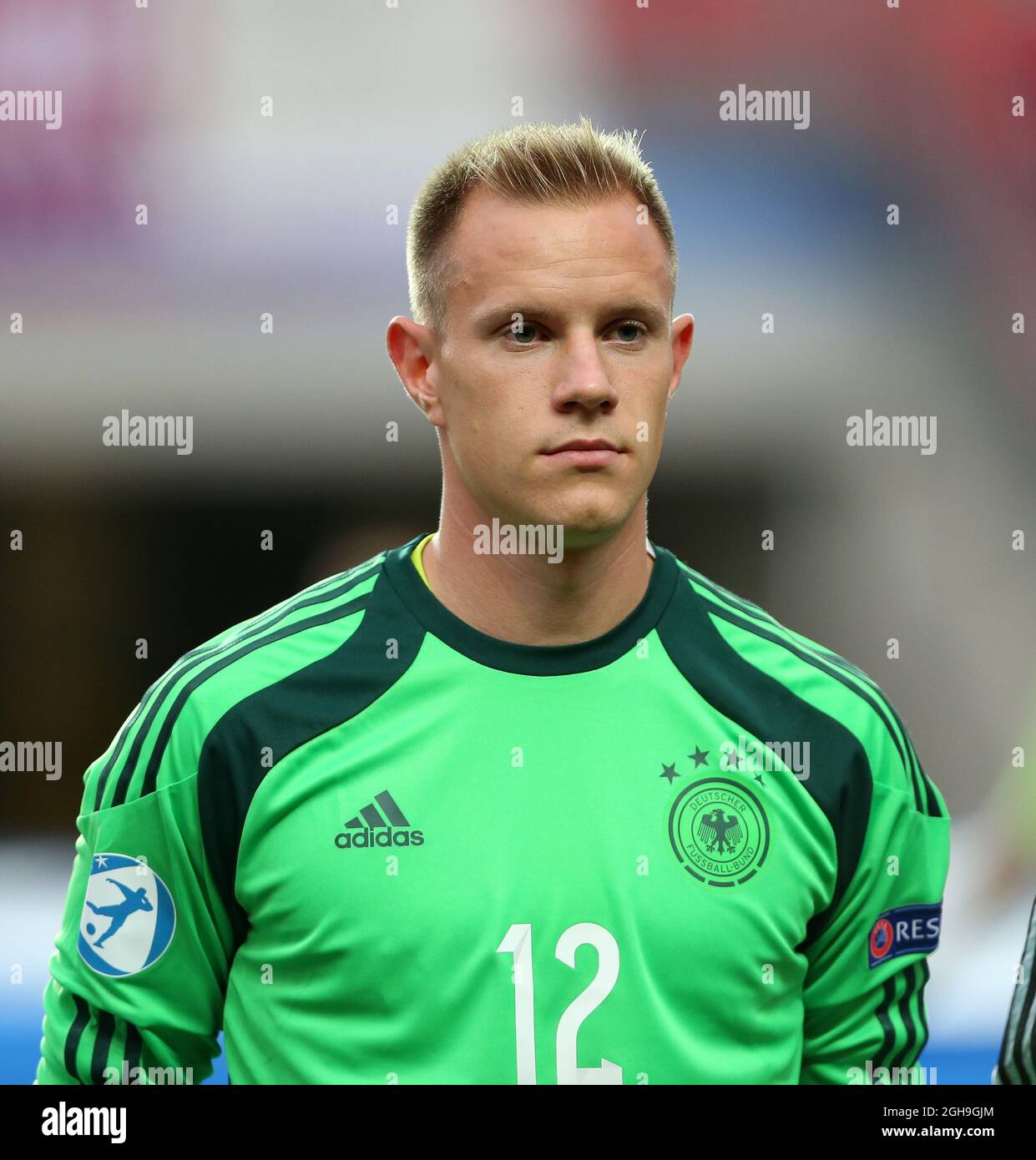 Image #: 37770910 June 20, 2015 - Prague, United Kingdom - Germany's Marc-Andr ter Stegen in ...