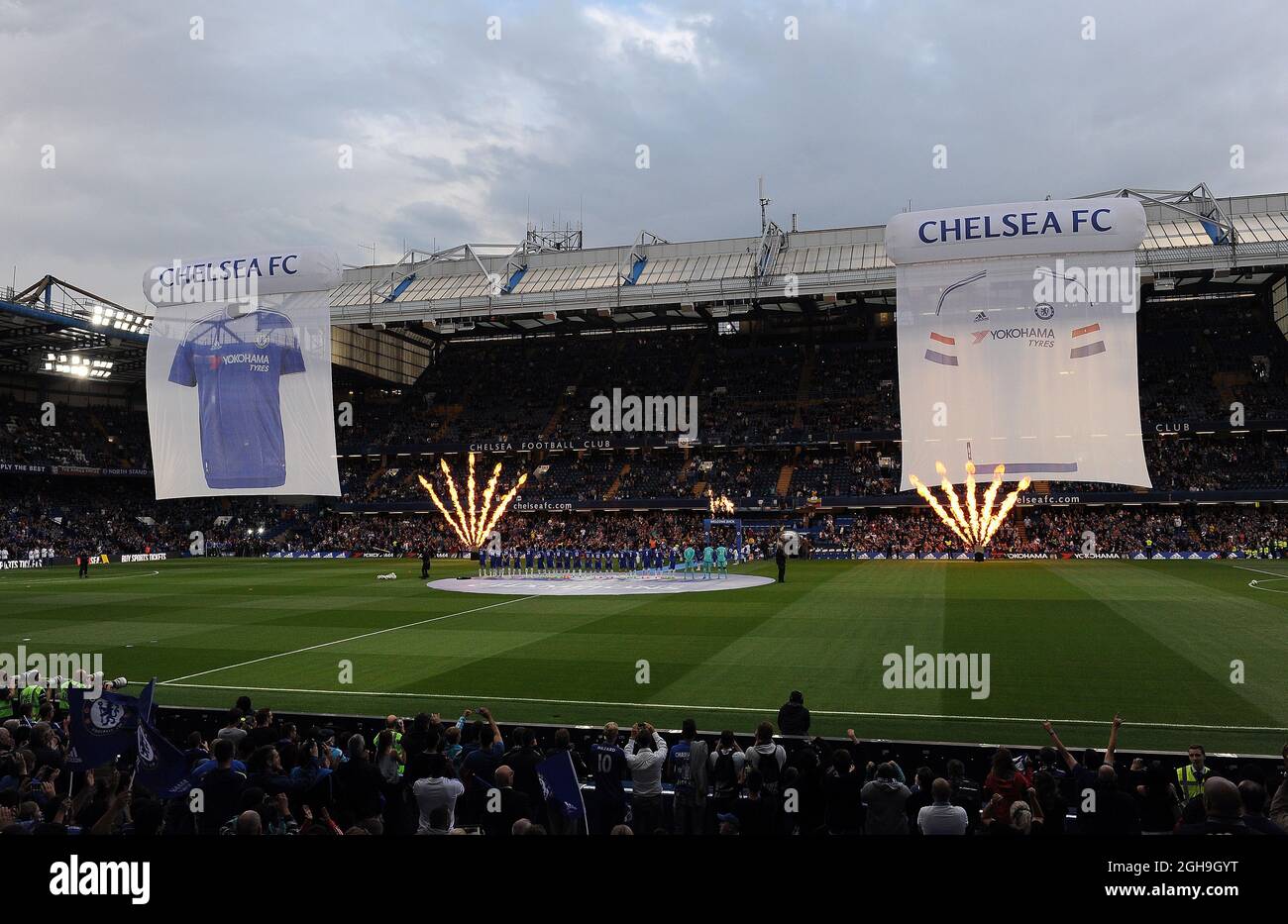 Stamford bridge stadium stand hi-res stock photography and images - Alamy