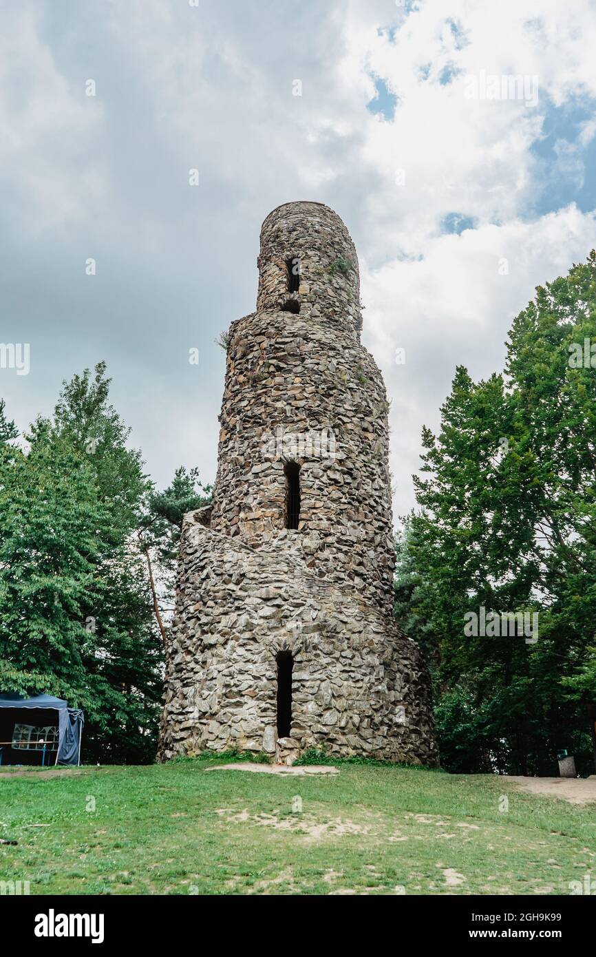 Spiral staircase observation tower hi-res stock photography and images ...