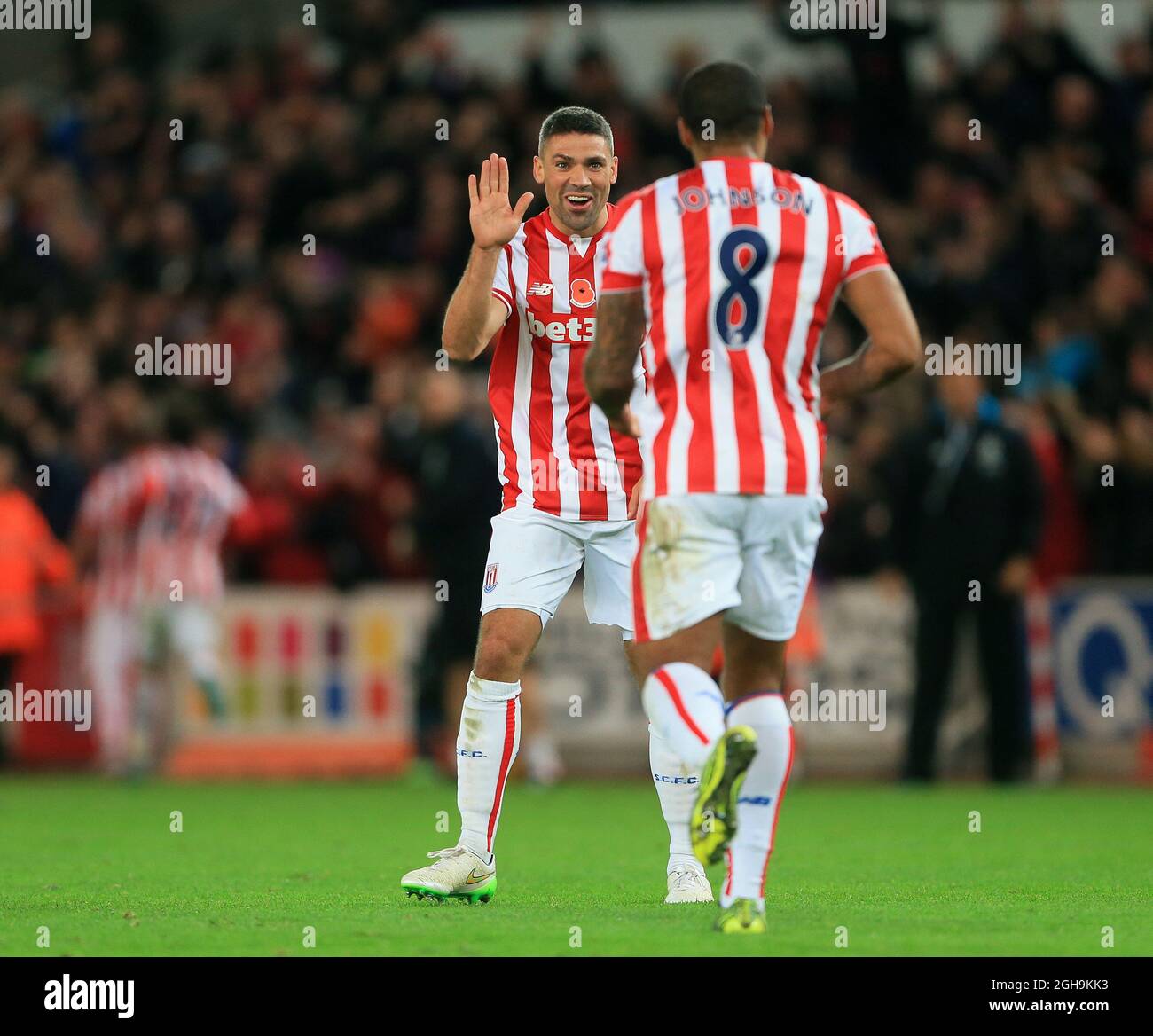 Jonathan walters celebrates hi-res stock photography and images - Alamy