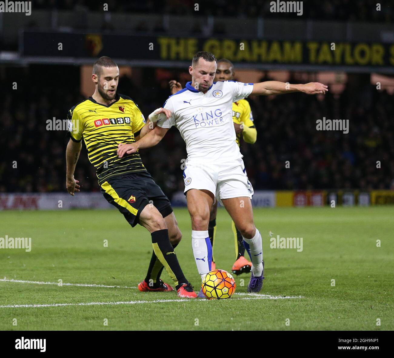 Leicester citys danny drinkwater hi-res stock photography and images ...