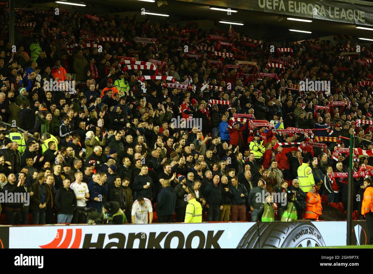 Segregation at soccer match hi-res stock photography and images - Alamy