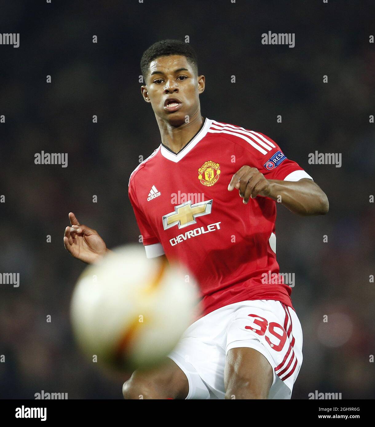 Marcus Rashford of Manchester United during the UEFA Europa League ...
