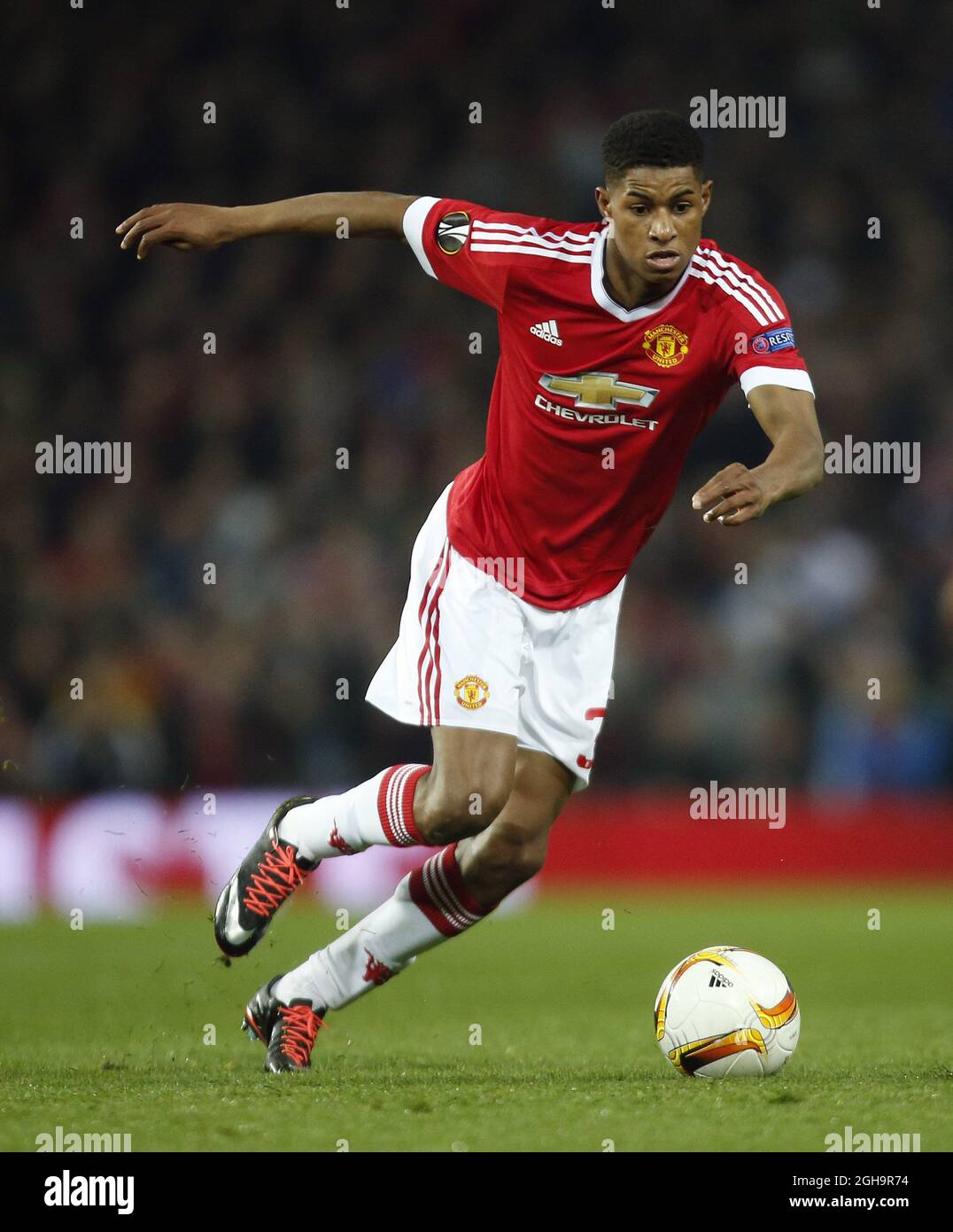 Marcus Rashford of Manchester United during the UEFA Europa League ...