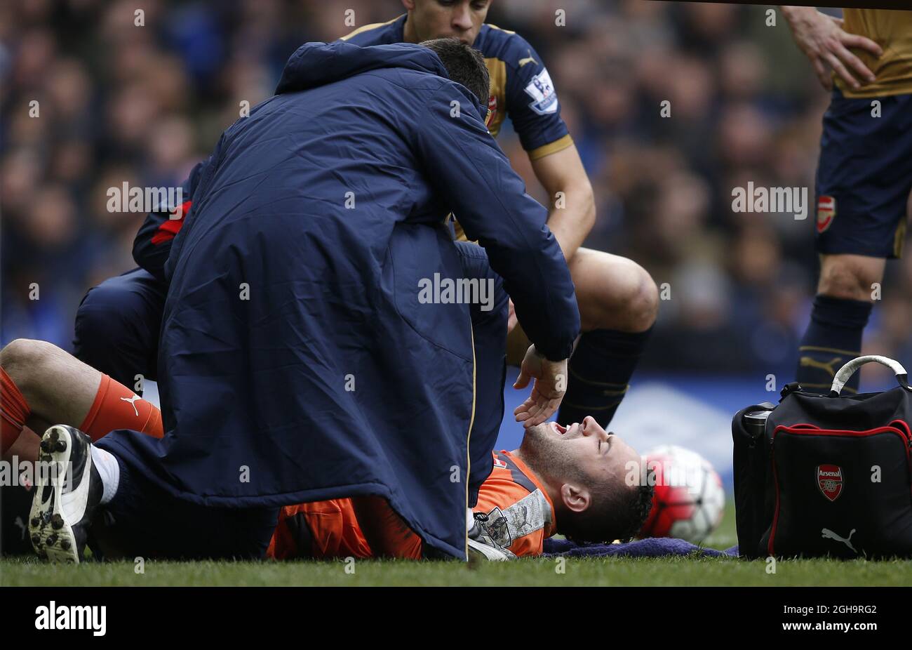 Ospina injury hi-res stock photography and images - Alamy