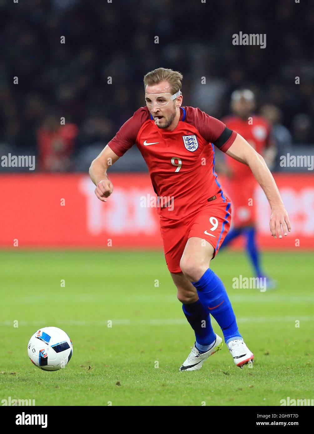 England's Harry Kane in action during the International Friendly match ...