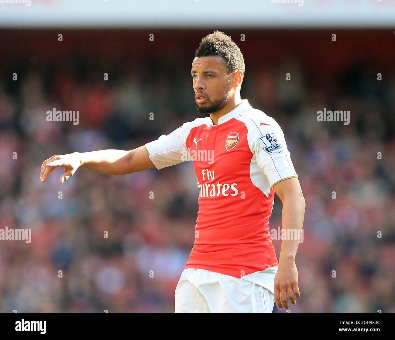 Arsenal's Francis Coquelin in action during the Premier League match at ...