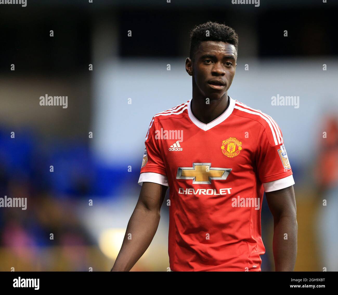 Manchester United's Axel Tuanzebe in action during the U21 Premier ...