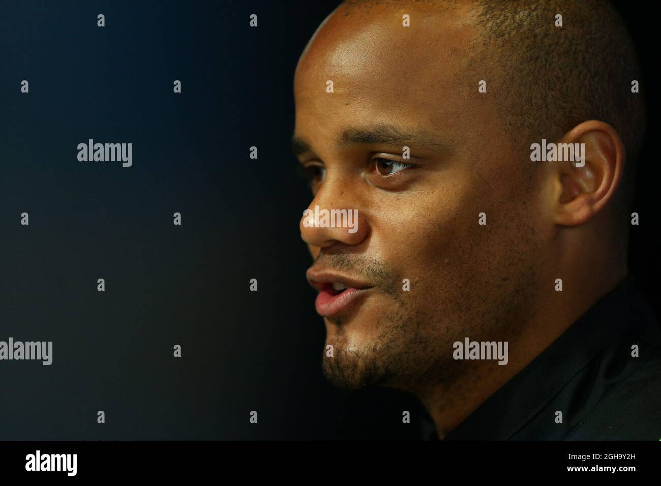 Vincent Kompany of Manchester City during the UEFA Champions League ...
