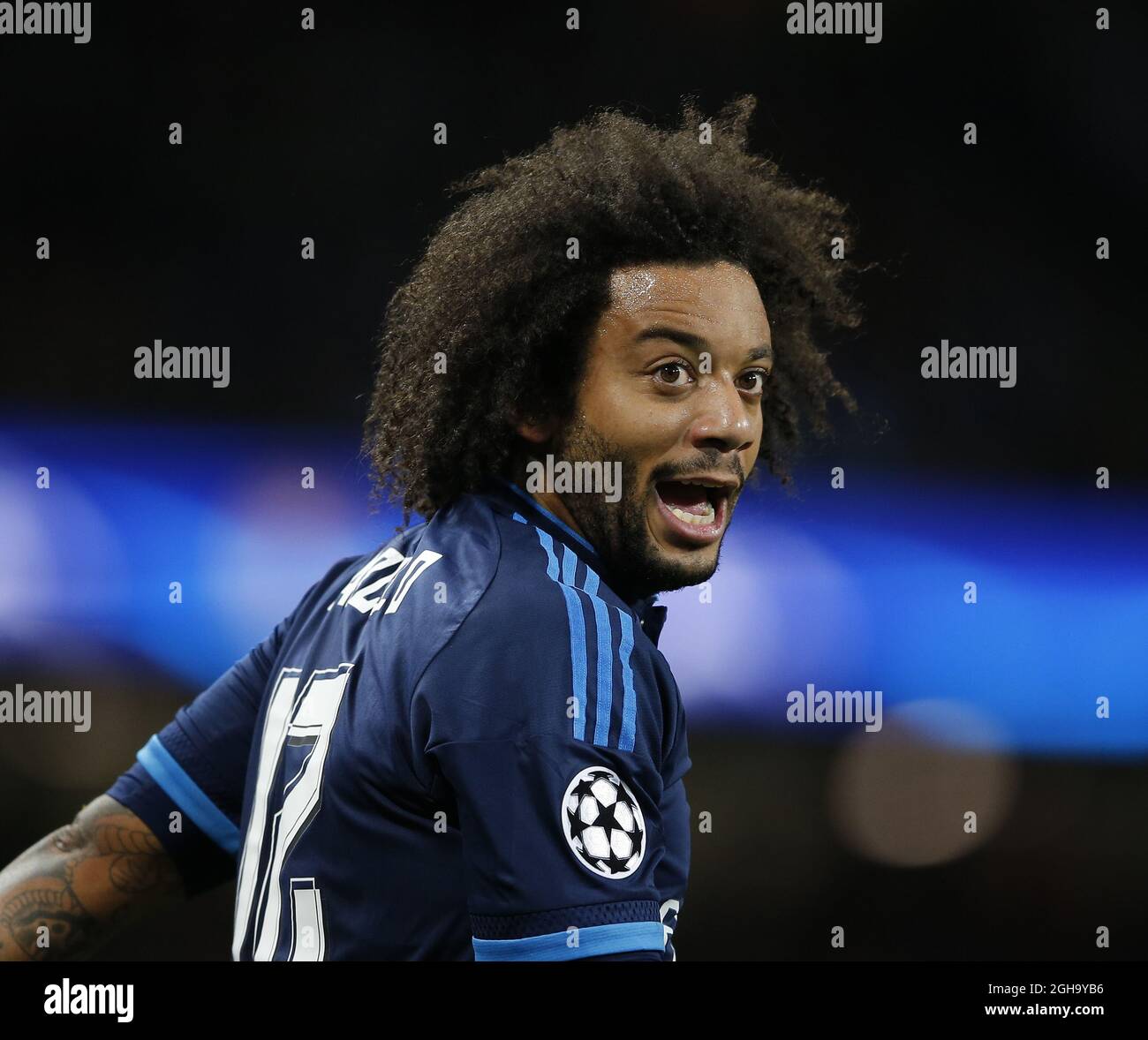 Marcelo of Real Madrid during the UEFA Champions League Semi Final ...