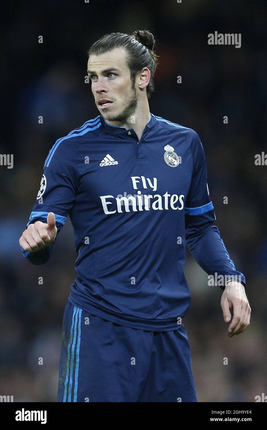 during the UEFA Champions League Semi Final 1st leg at the Etihad ...