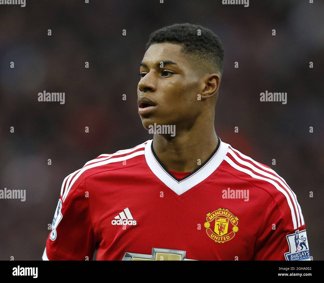 Marcus Rashford of Manchester United during the Barclays Premier League ...