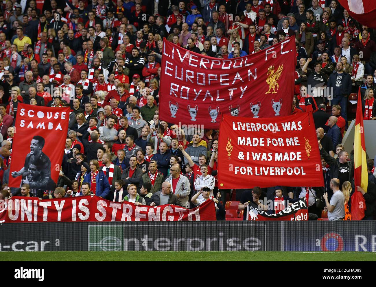 Spion kop at anfield hi-res stock photography and images - Alamy