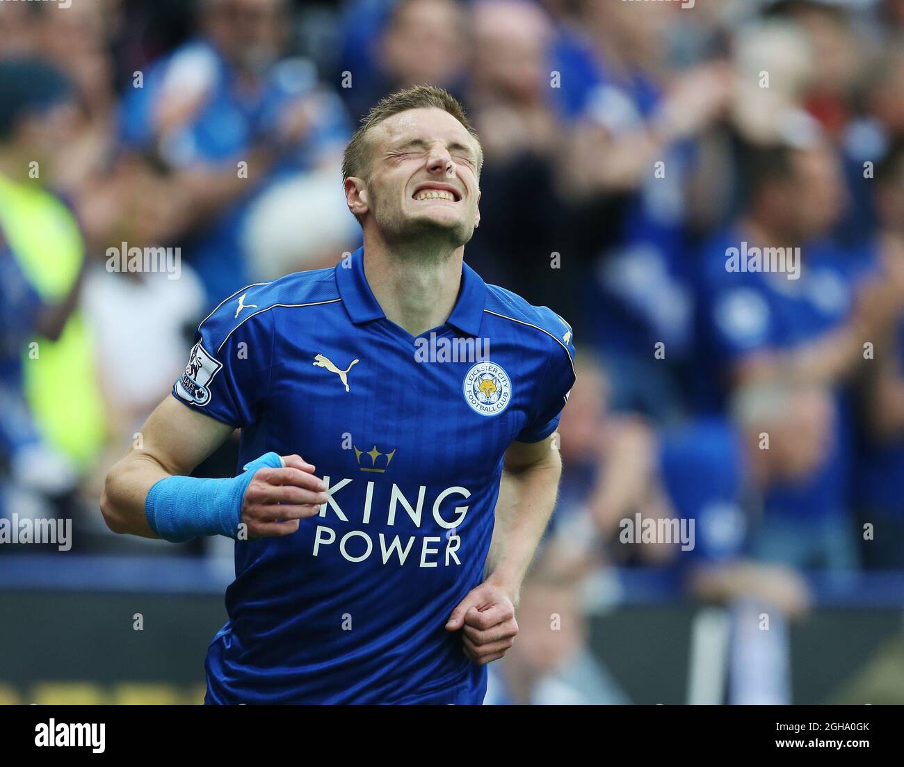 Leicesters jamie vardy hi-res stock photography and images - Alamy