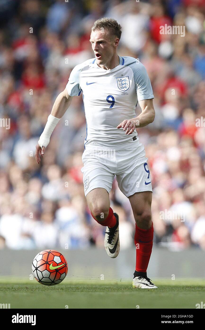 Jamie Vardy of England during the international friendly match at the ...