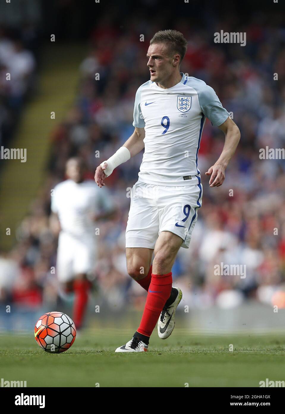 Jamie Vardy of England during the international friendly match at the ...