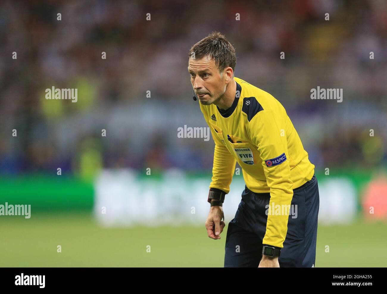 Uefa referee mark clattenburg hi-res stock photography and images - Alamy