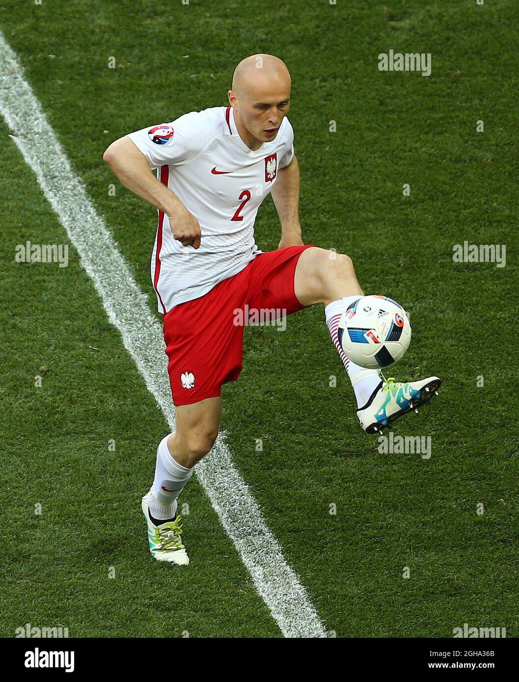 Michal Pazdan of Poland during the UEFA European Championship 2016 ...