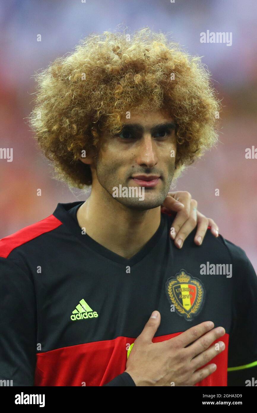 Marouane Fellaini of Belgium during the UEFA European Championship 2016 ...