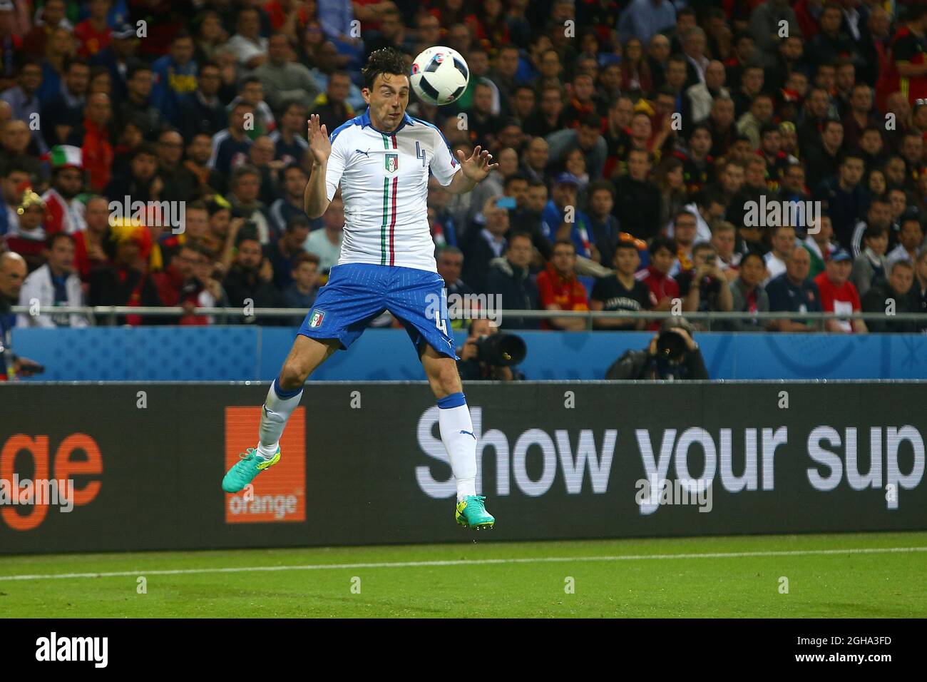 Matteo Darmian of Italy during the UEFA European Championship 2016 ...