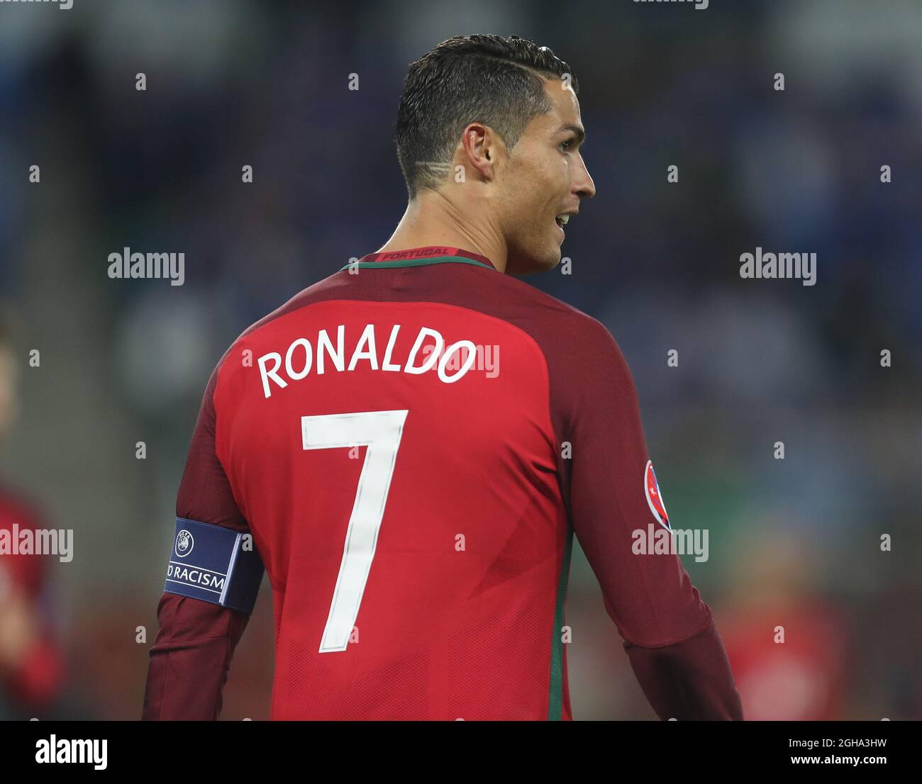 Cristiano Ronaldo of Portugal during the UEFA European Championship ...