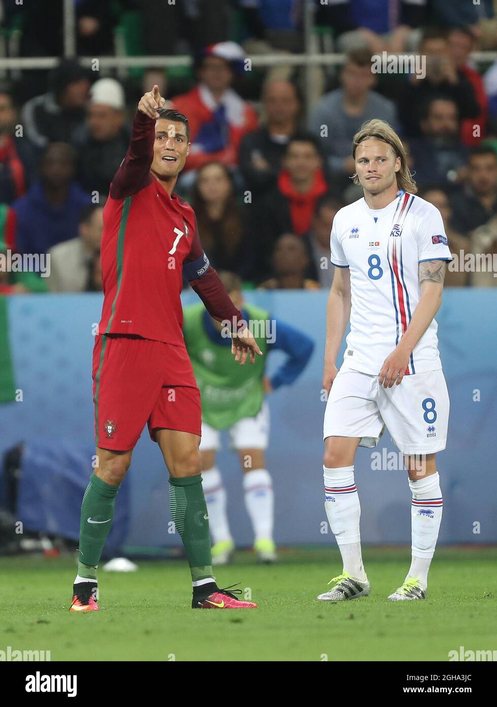 Cristiano Ronaldo of Portugal during the UEFA European Championship ...