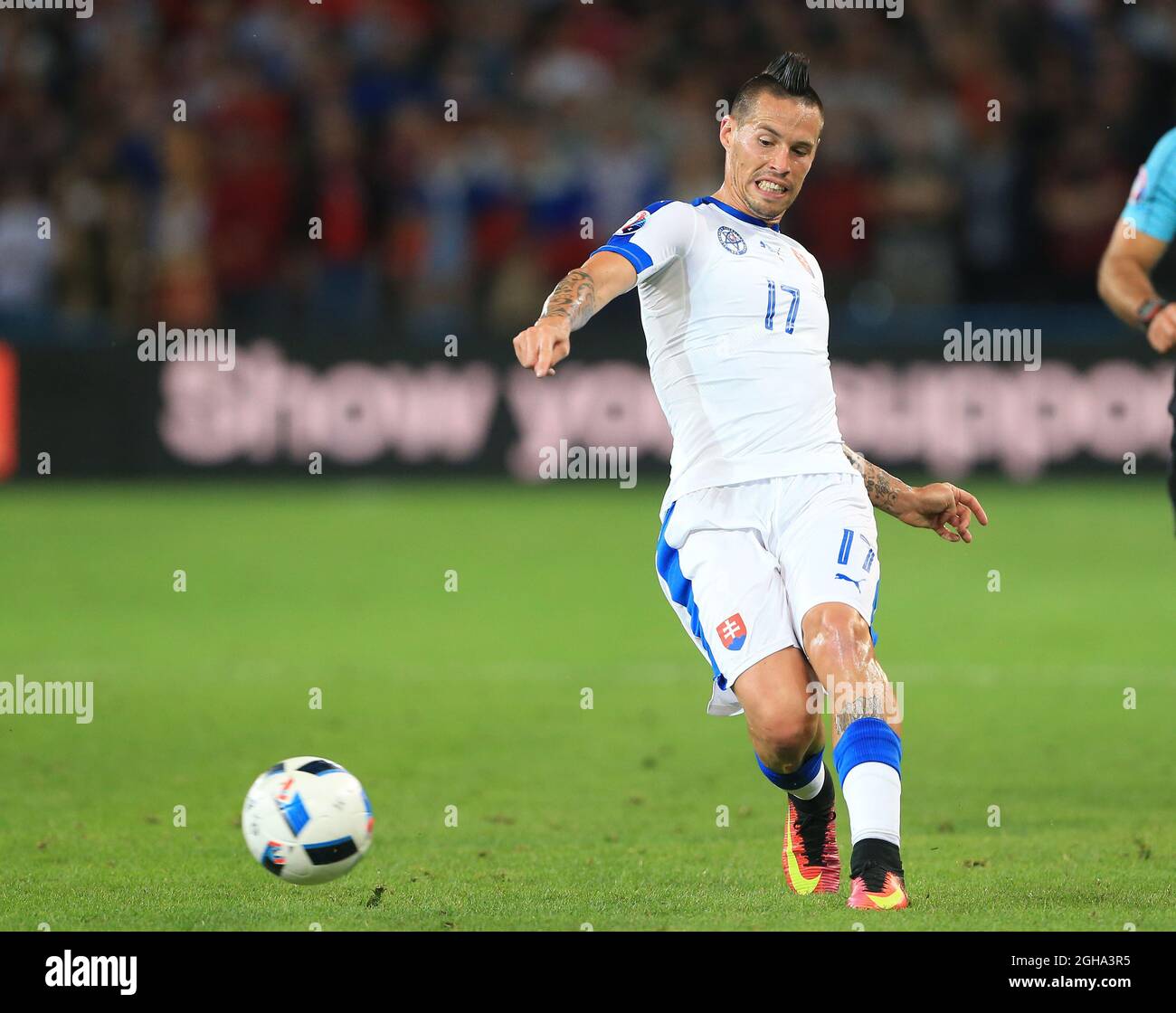 Marek Hamsik of Slovakia during the UEFA European Championship 2016 ...