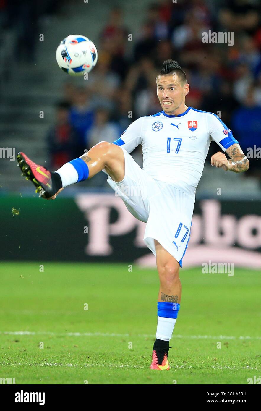 Marek Hamsik of Slovakia during the UEFA European Championship 2016 ...
