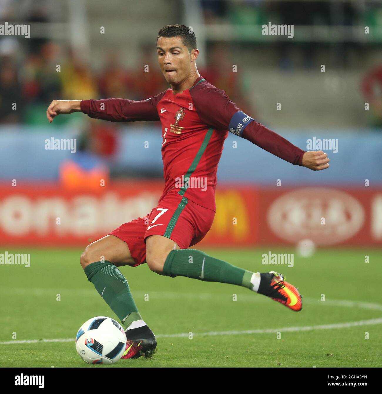 Cristiano Ronaldo of Portugal during the UEFA European Championship ...