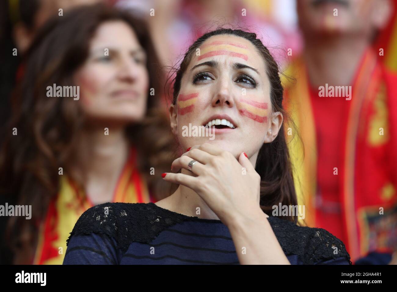 Spain fan during the UEFA European Championship 2016 match at the ...