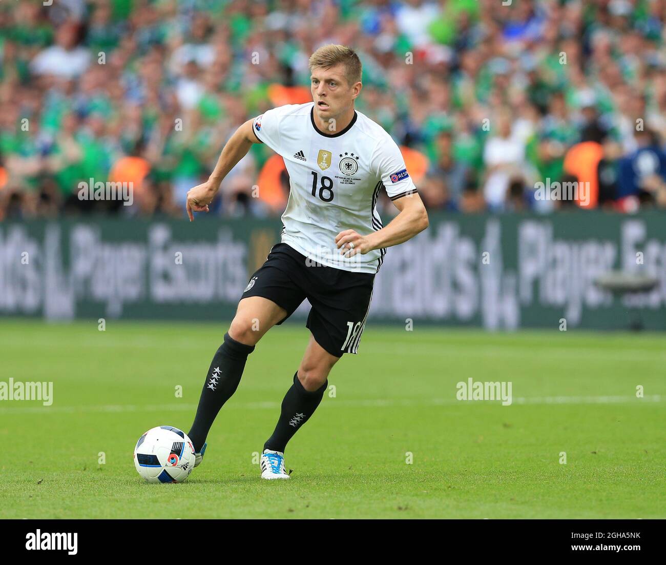 Germany's Toni Kroos in action during the UEFA European Championship ...