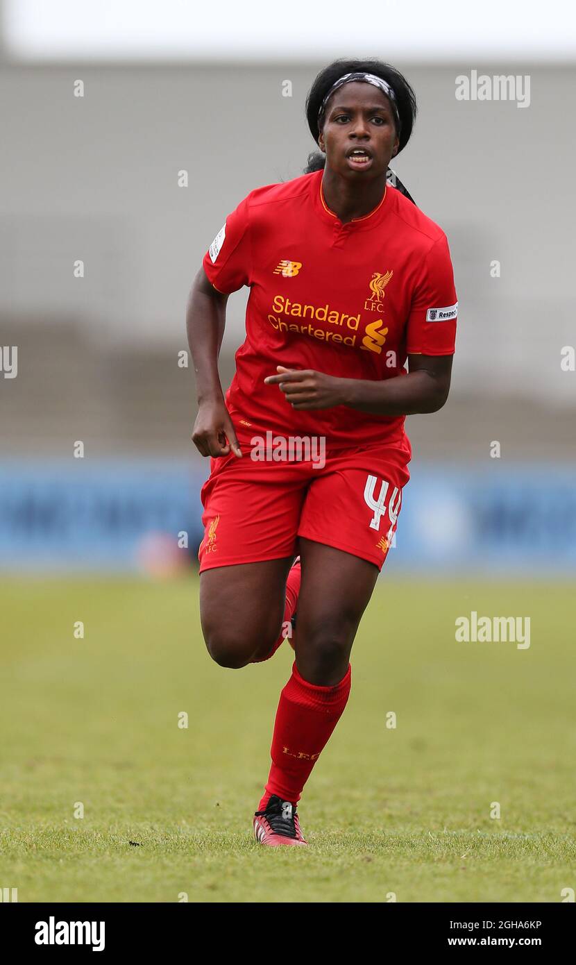 Satara Murray of Liverpool Ladies during the WSL match at The Academy ...