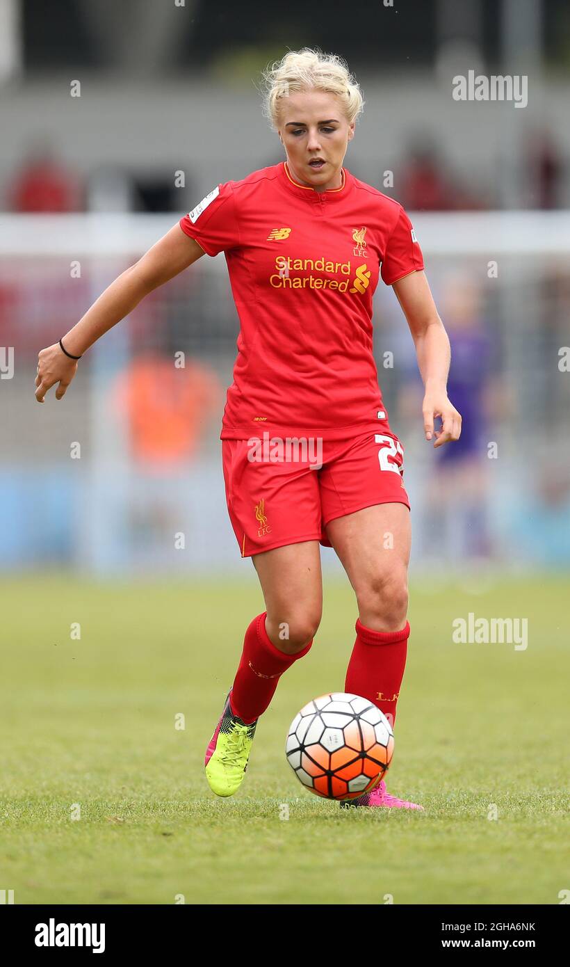 Alex Greenwood of Liverpool Ladies during the WSL match at The Academy ...