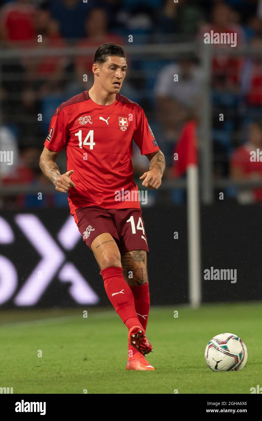 Steven Zuber (Switzerland) during the Fifa "World Cup Qatar 2022 ...