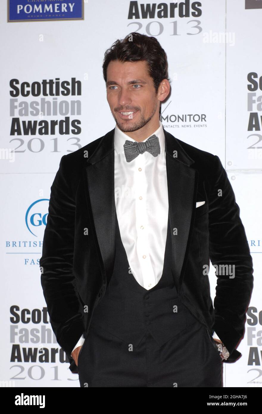 London, UK. David Gandy at the 8th Annual Scottish Fashion Awards 2013 ...