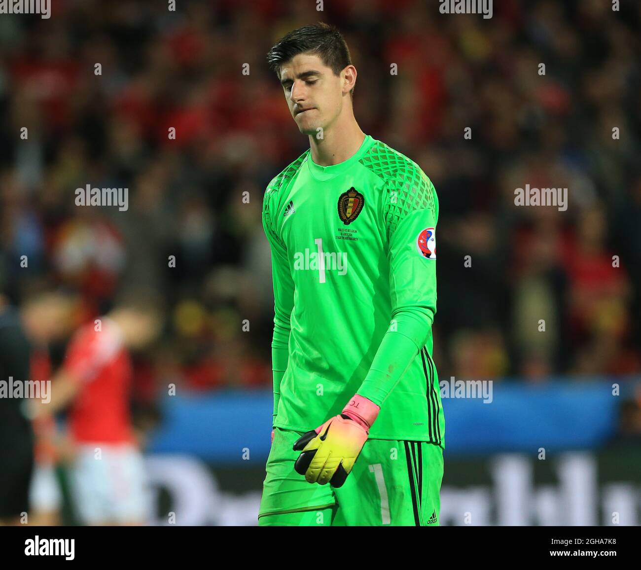 Thibaut courtois euro 2016 hi-res stock photography and images - Alamy