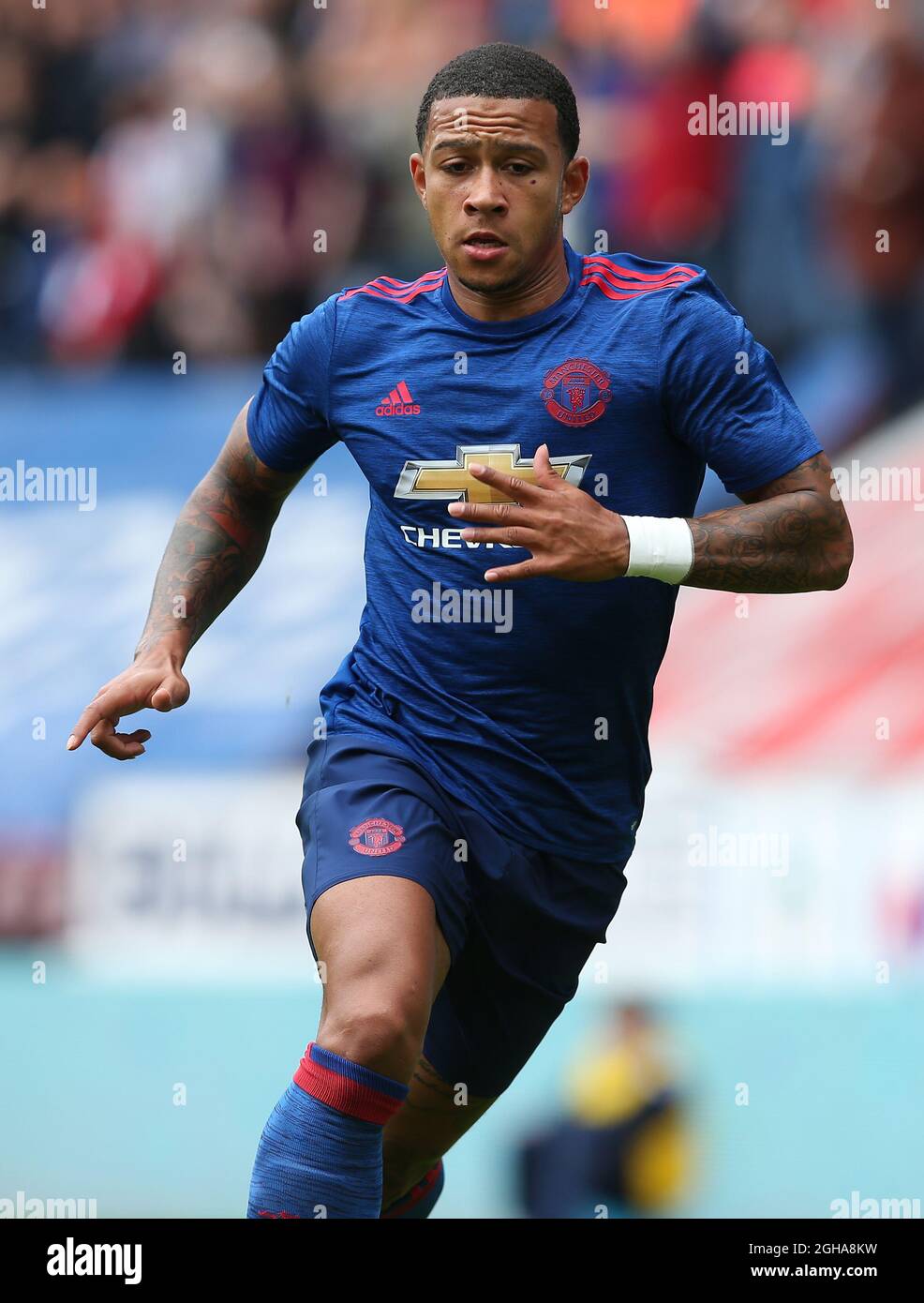 Memphis Depay of Manchester Utd during the pre season friendly at the ...