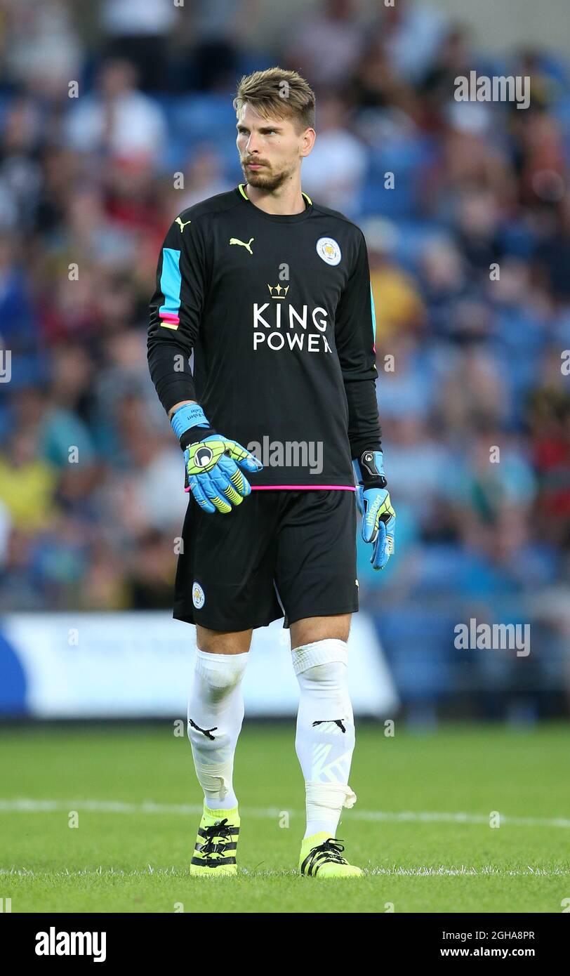 Leicester City's Ron-Robert Zieler in action during the Pre-Season ...