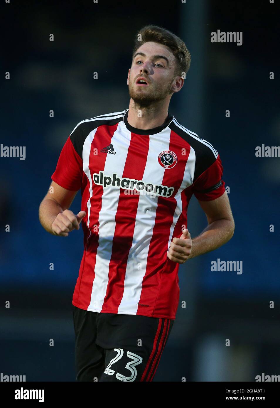 Ben Whiteman of Sheffield Utd during the pre season friendly at the ...