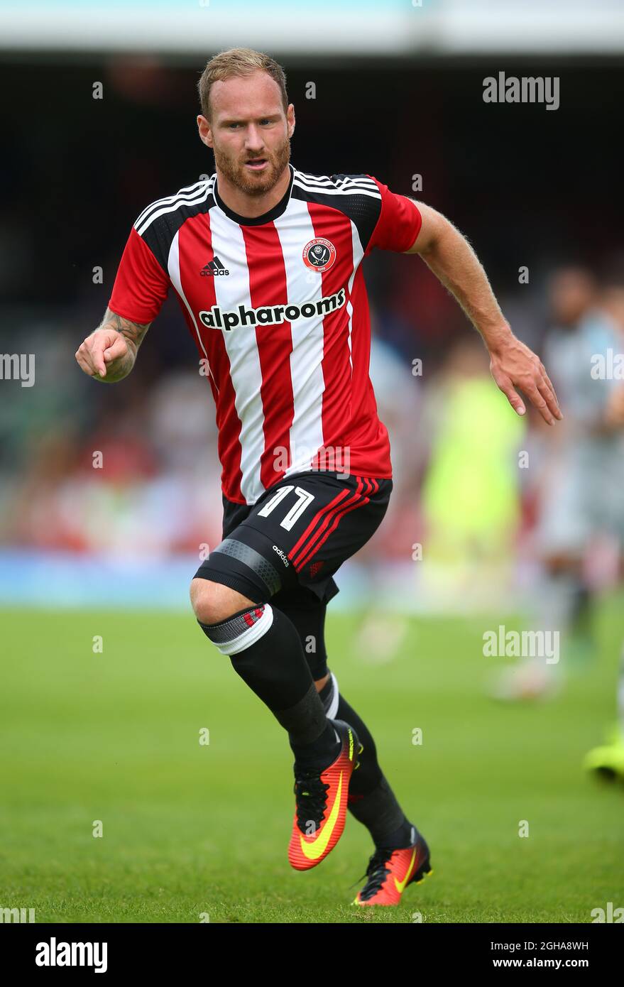 Matt Done of Sheffield Utd during the pre season friendly at the ...