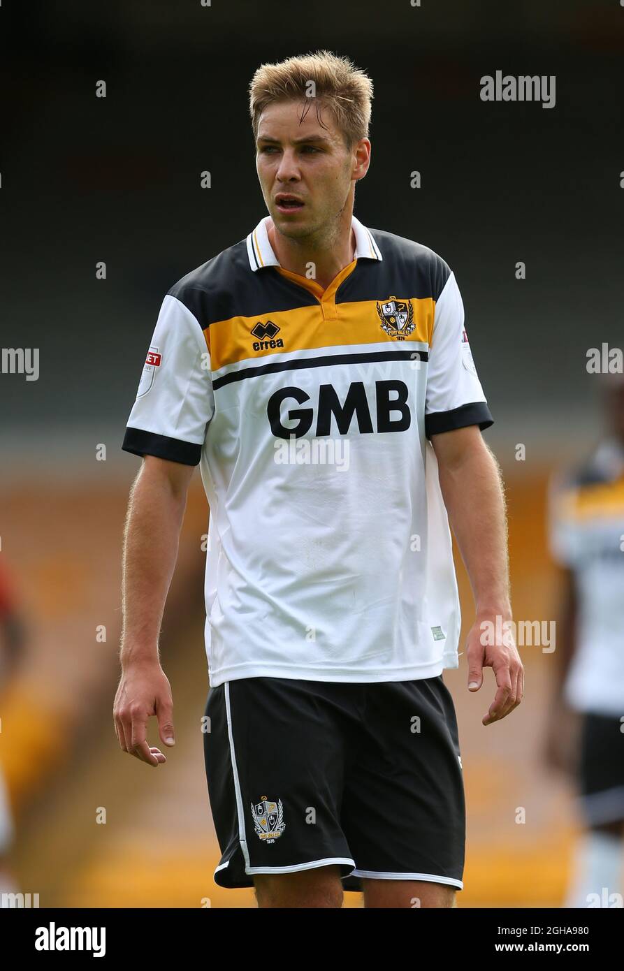 Sam Foley of Port Vale during the pre season friendly at Vale Park ...