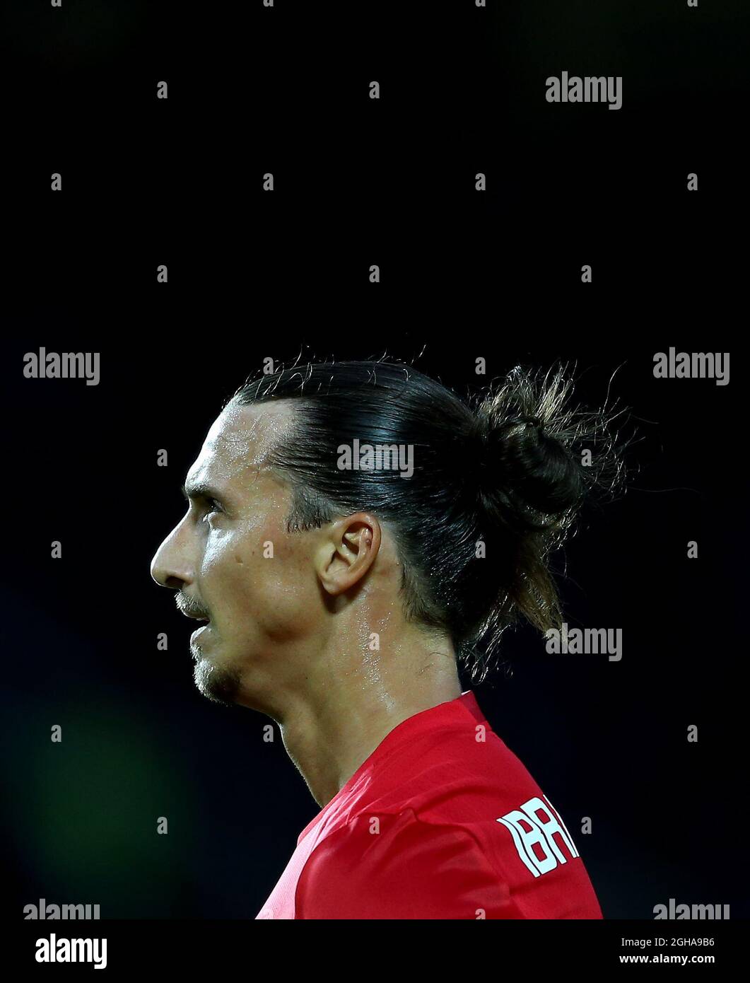 Zlatan Ibrahimovic of Manchester United during the Wayne Rooney ...