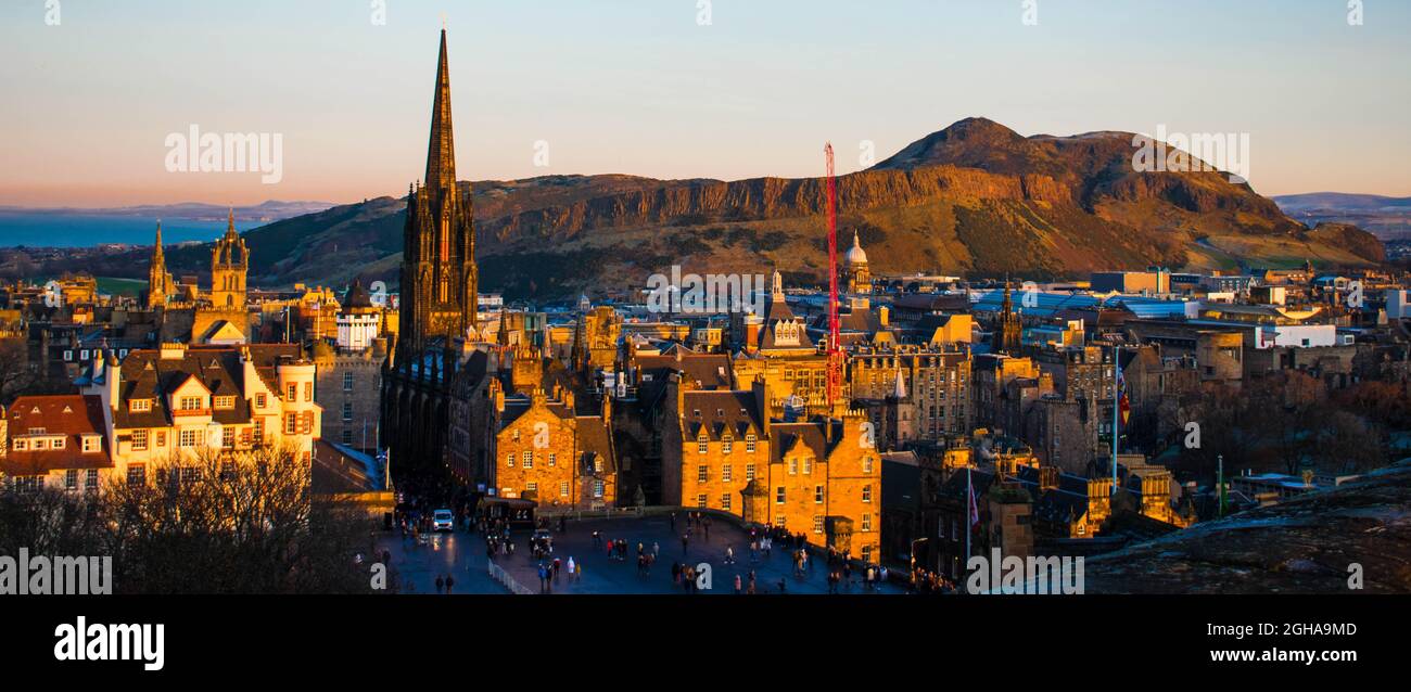 Edinburgh landscape hi-res stock photography and images - Alamy