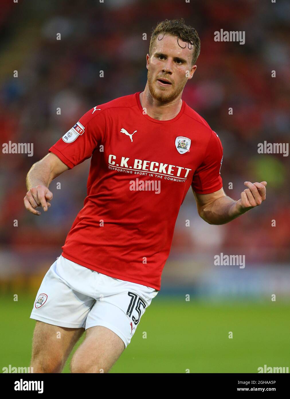 Marley Watkins of Barnsley during the Sky Bet EFL Championship match at ...