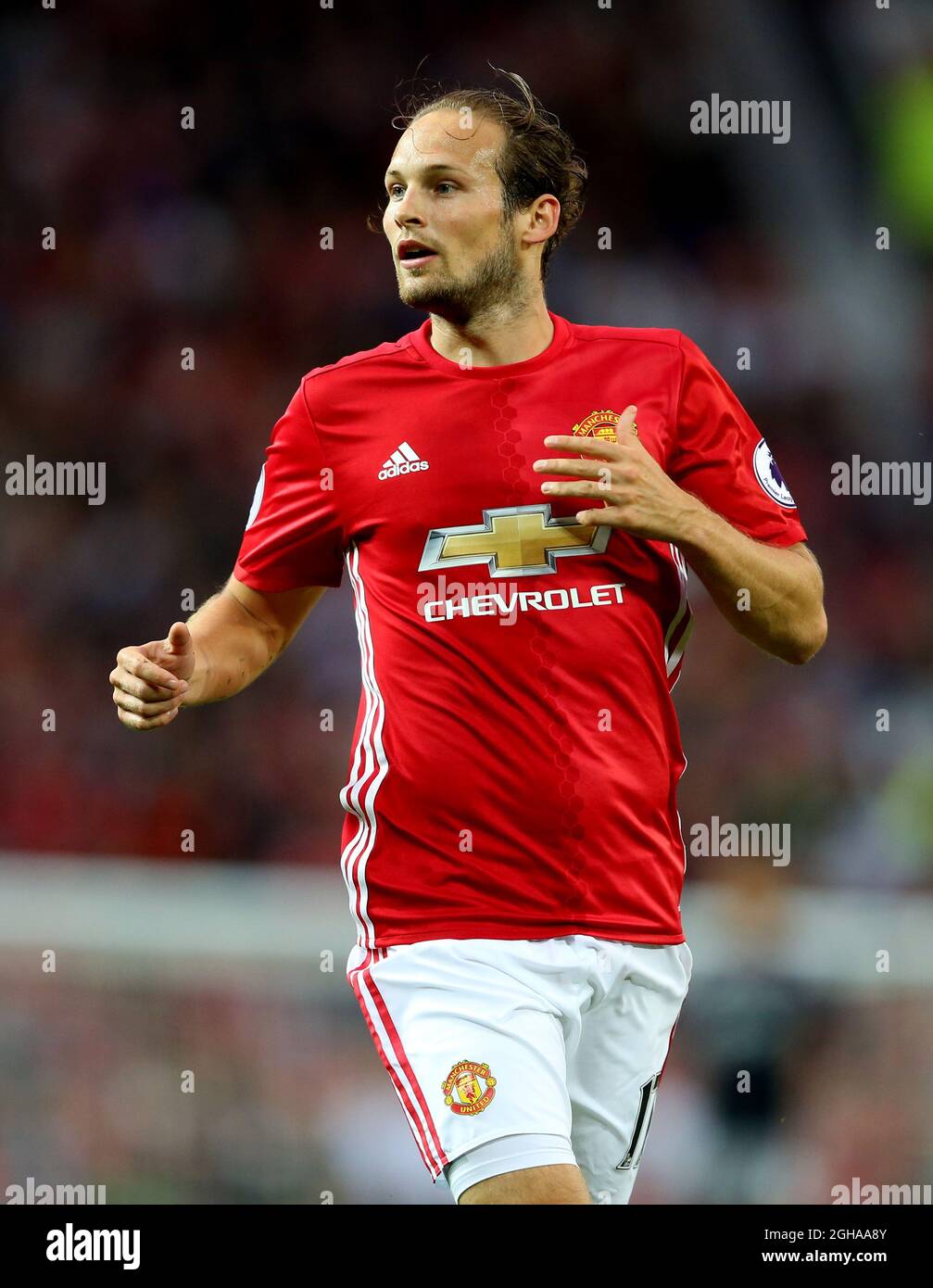Daley Blind of Manchester United during the Premier League match at the ...
