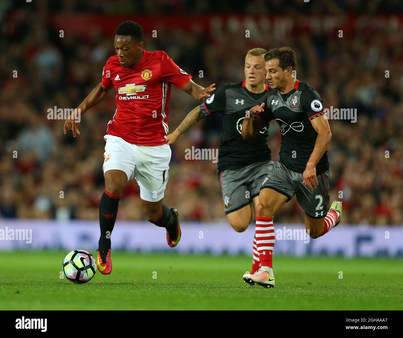 Anthony Martial of Manchester United during the Premier League match at ...