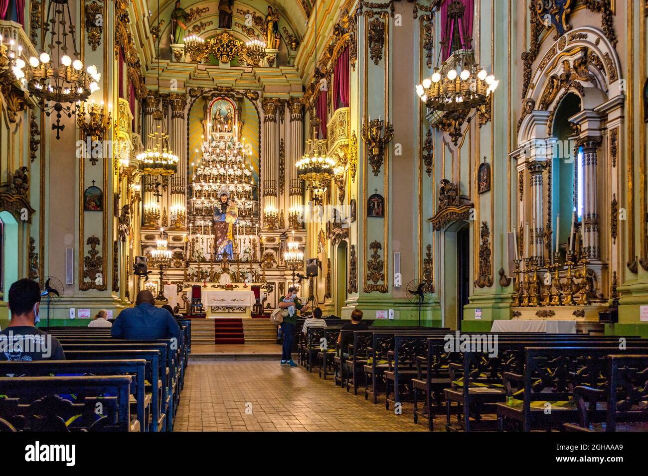 Saint Joseph Catholic Church in Rio de Janeiro, Brazil Stock Photo - Alamy