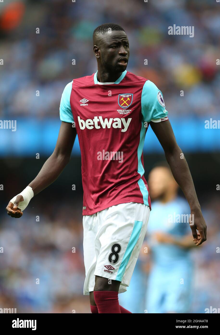 Cheikhou Kouyate of West Ham United during the English Premier League ...