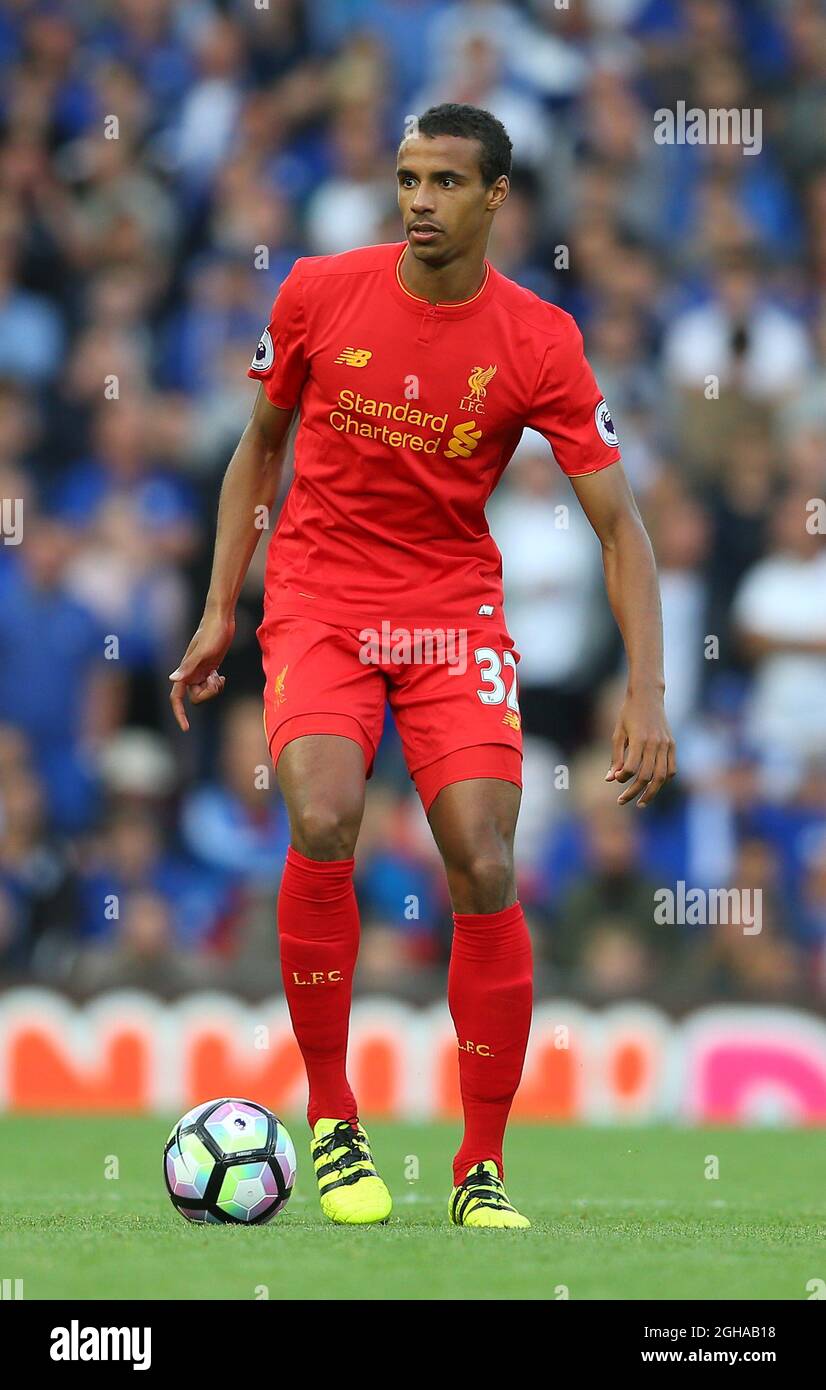 Joel Matip of Liverpool during the Premier League match at Anfield ...