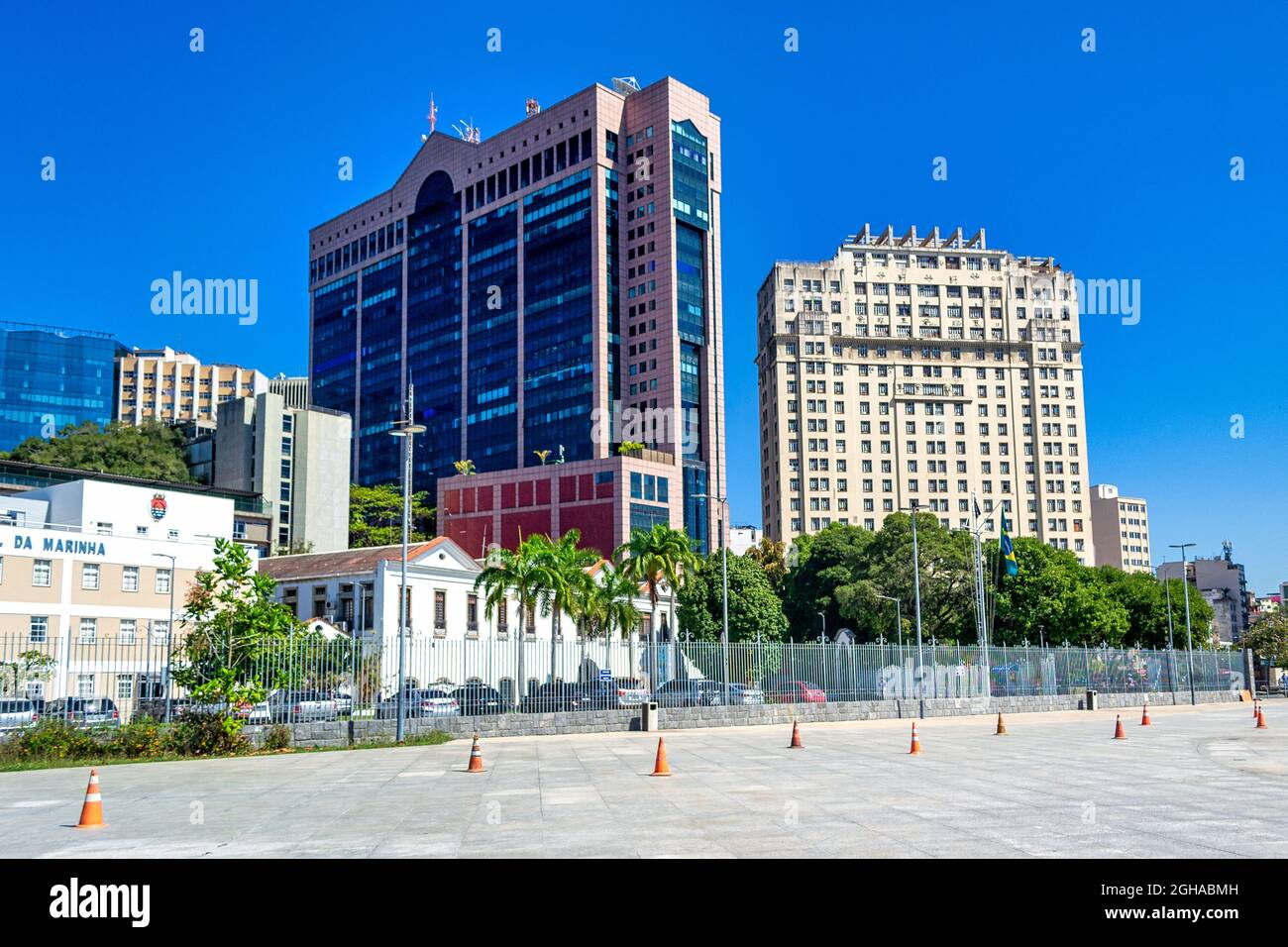 Building and architecture in the Maua Square in the Marina district in ...